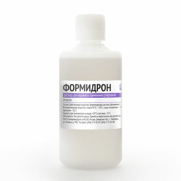 Формидрон раствор для наружного применения спиртовой 100мл