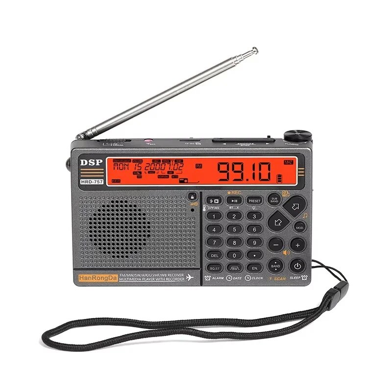 BITCED Hanrongda Hrd-757 Вседиапазонное FM-радио
