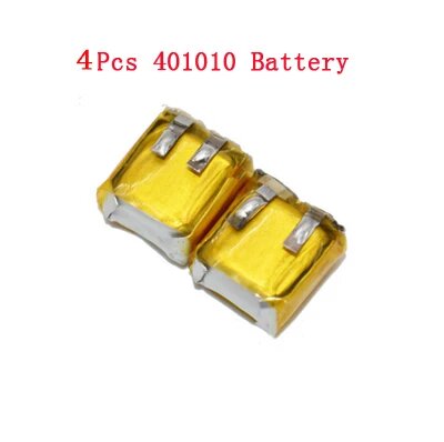 4шт. Литиевый аккумулятор 401010 для наушников
