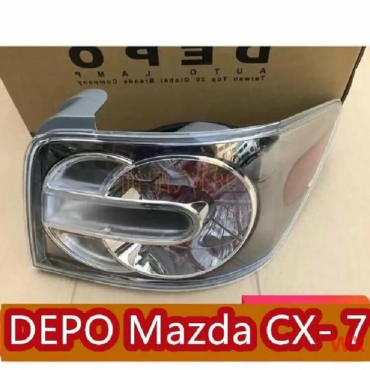 KNOW EASY-DEPO Фары автомобильные, Задний фонарь, 1 шт, арт. Mazda CX-7 оригинальные задние фонари DEPO 2008-2014rr.
