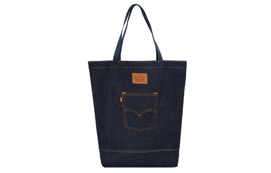 Сумка Levi’s сумка из хлопкового канваса Regular Unisex Dark Blue
