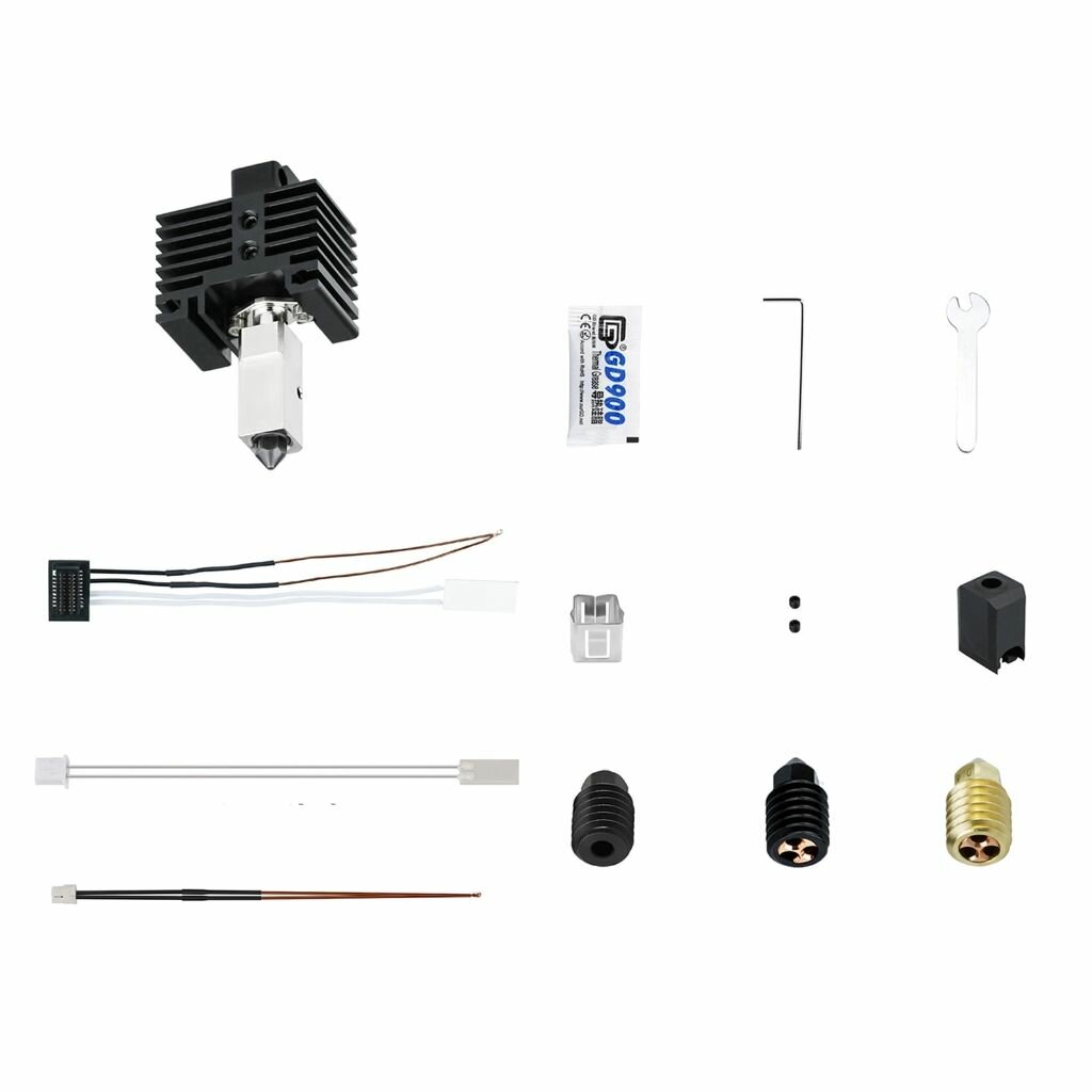 Аксессуары для 3D-принтера, (1 комплект) Комплект для нагрева горячего конца Bambu Lab X1/P1S/P1P