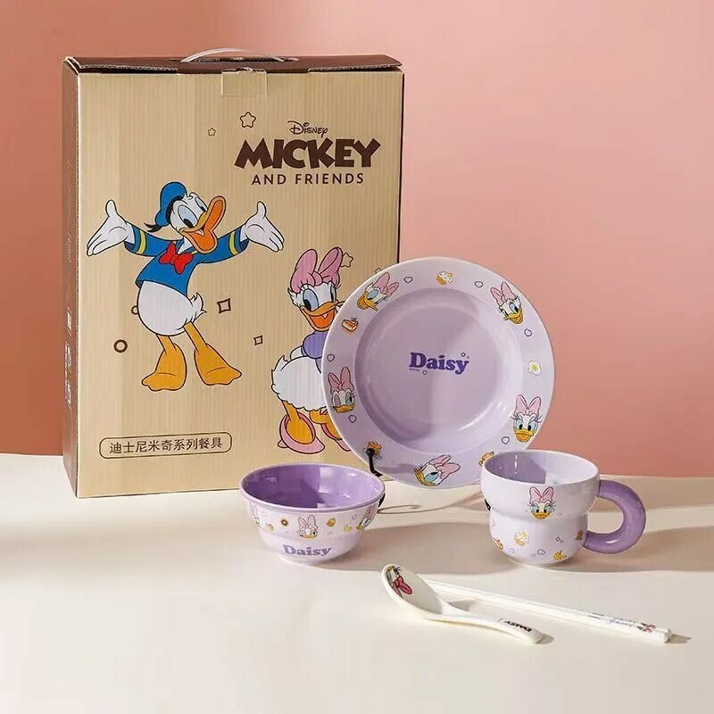 KNOW EASY-Disney Набор столовой посуды "Mickey&Friends" из 4 предм. количество персон: 1, Daisy