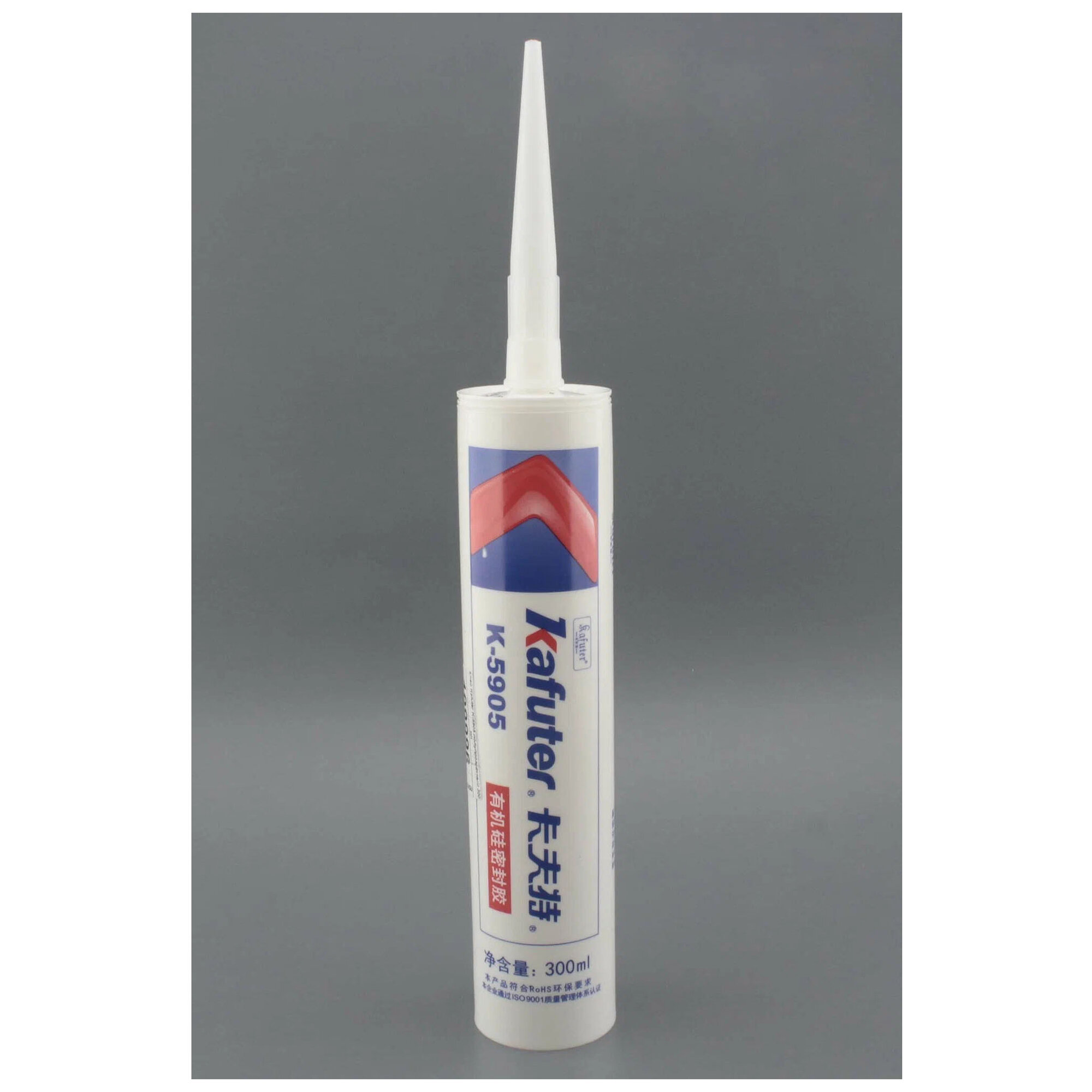 Клей-герметик силиконовый Kafuter K-5905 полупрозрачный 300 мл