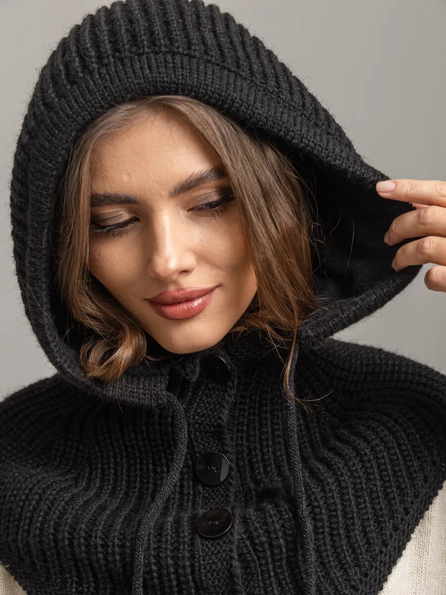 Капор  осень - зима 2024-2025 для женщин