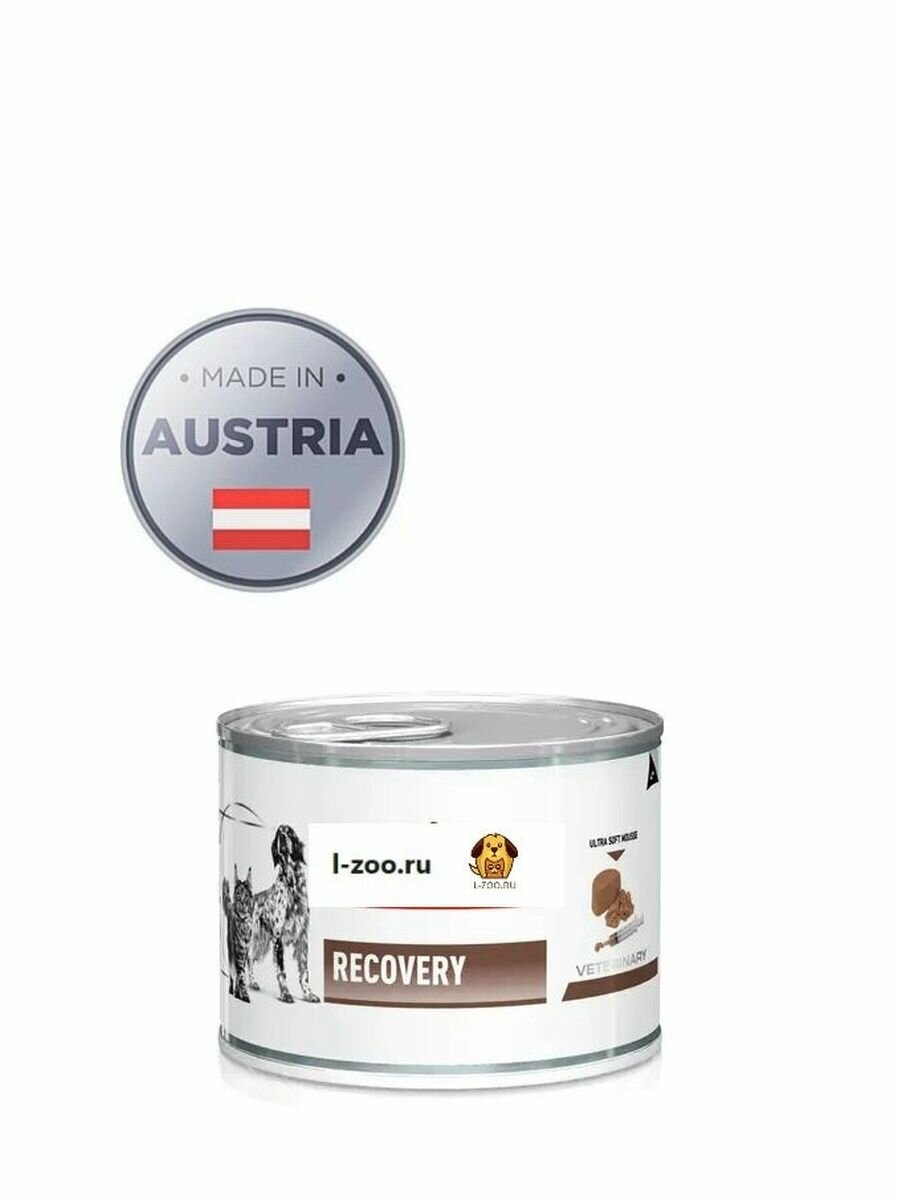 Recovery (мусс). Корм консервированный полнорационный диетический для взрослых собак и кошек. 195гр х 12шт