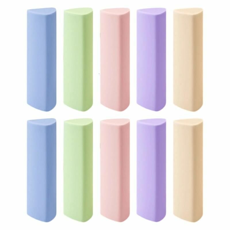 Треугольный ластик TPE, минимум остатков, нетоксичный, для художников и студентов, Цвет