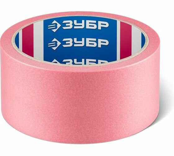 Малярная лента ЗУБР Профессионал №200 48 мм х 25 м, для деликатных и недавно окрашенных поверхностей 12142-48
