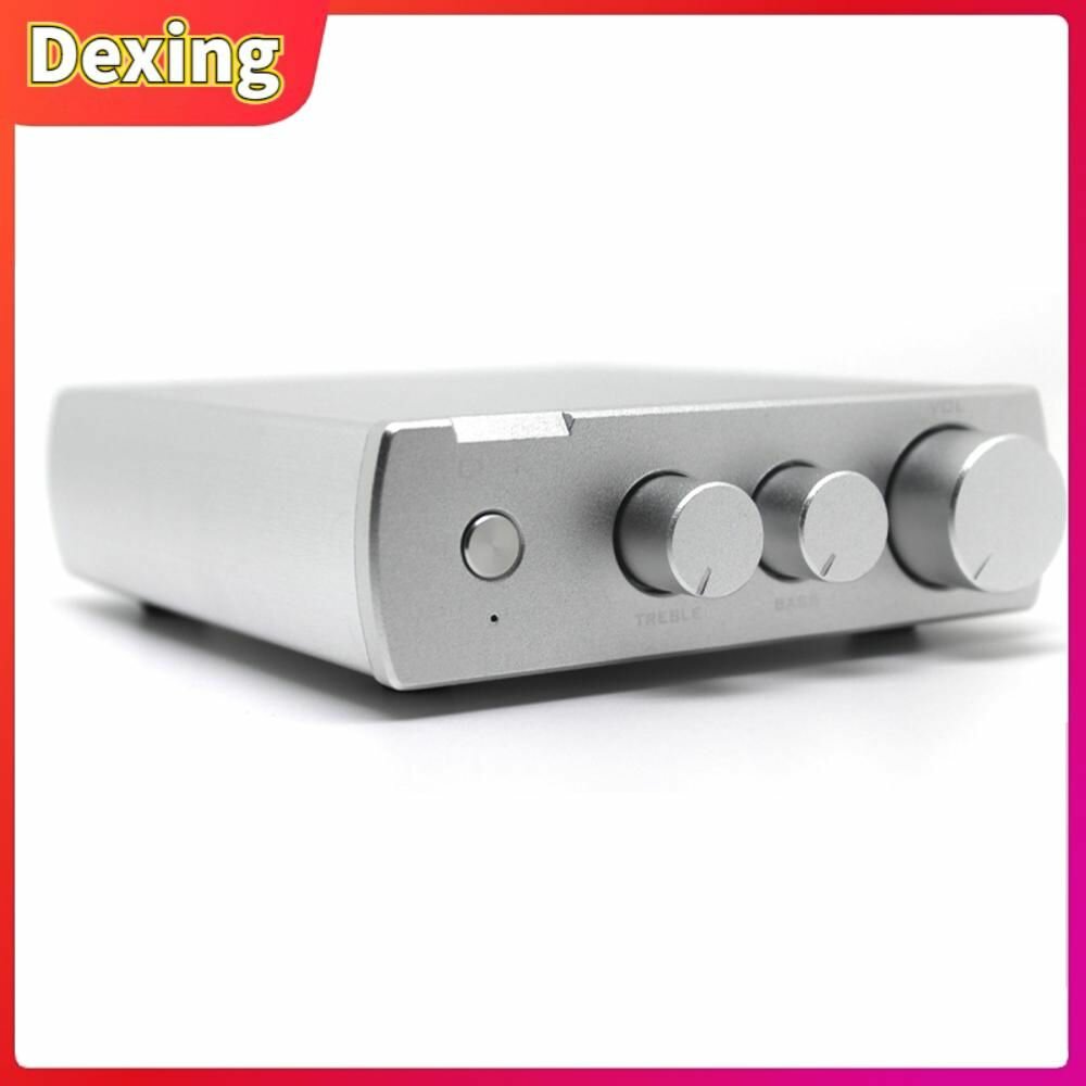 Усилитель для наушников, компактный, с независимой регулировкой басов и высоких частот, для домашнего использования