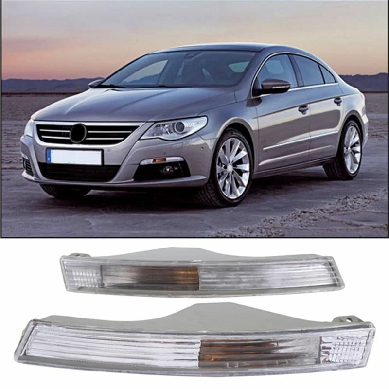 Поворотные сигнальные огни A73X, для VW Passat, передние, белые, ABS-пластик, 2 шт