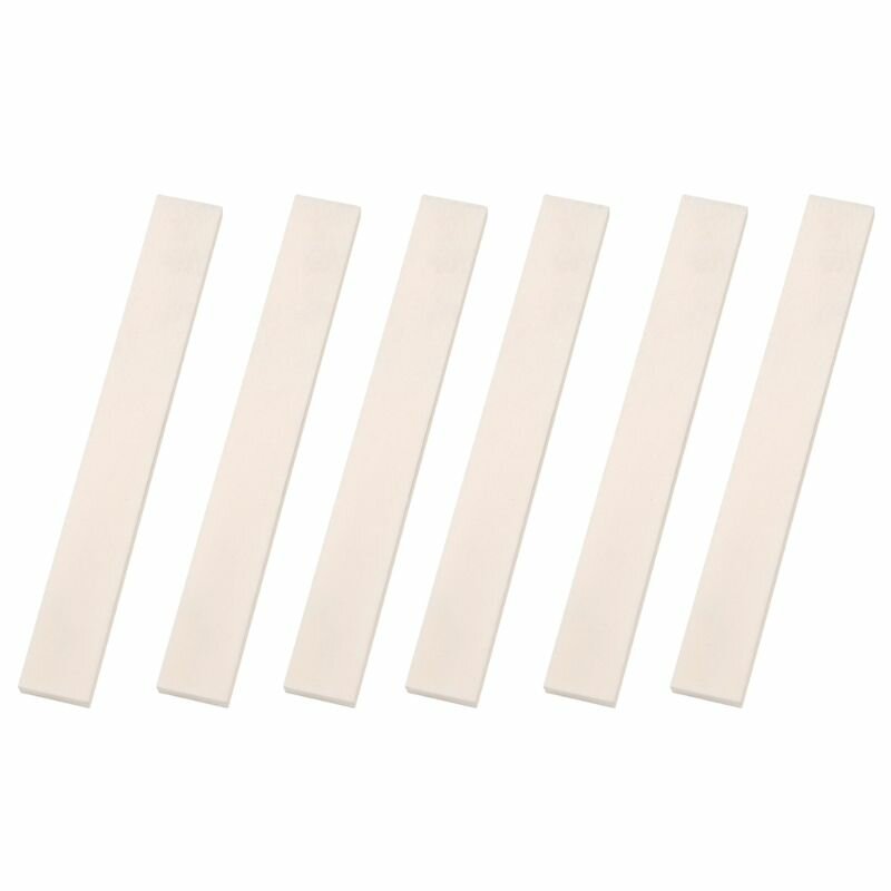 Аксессуар для струнных, Пустая дека гитарного моста - 6 штук, 1 штукa