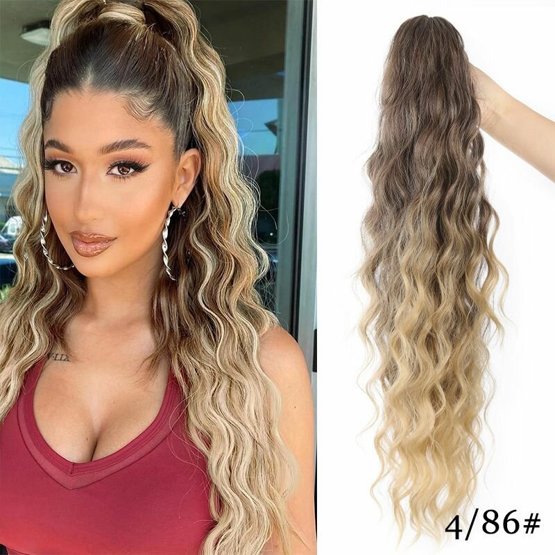 Накладной хвост на крабе шиньон