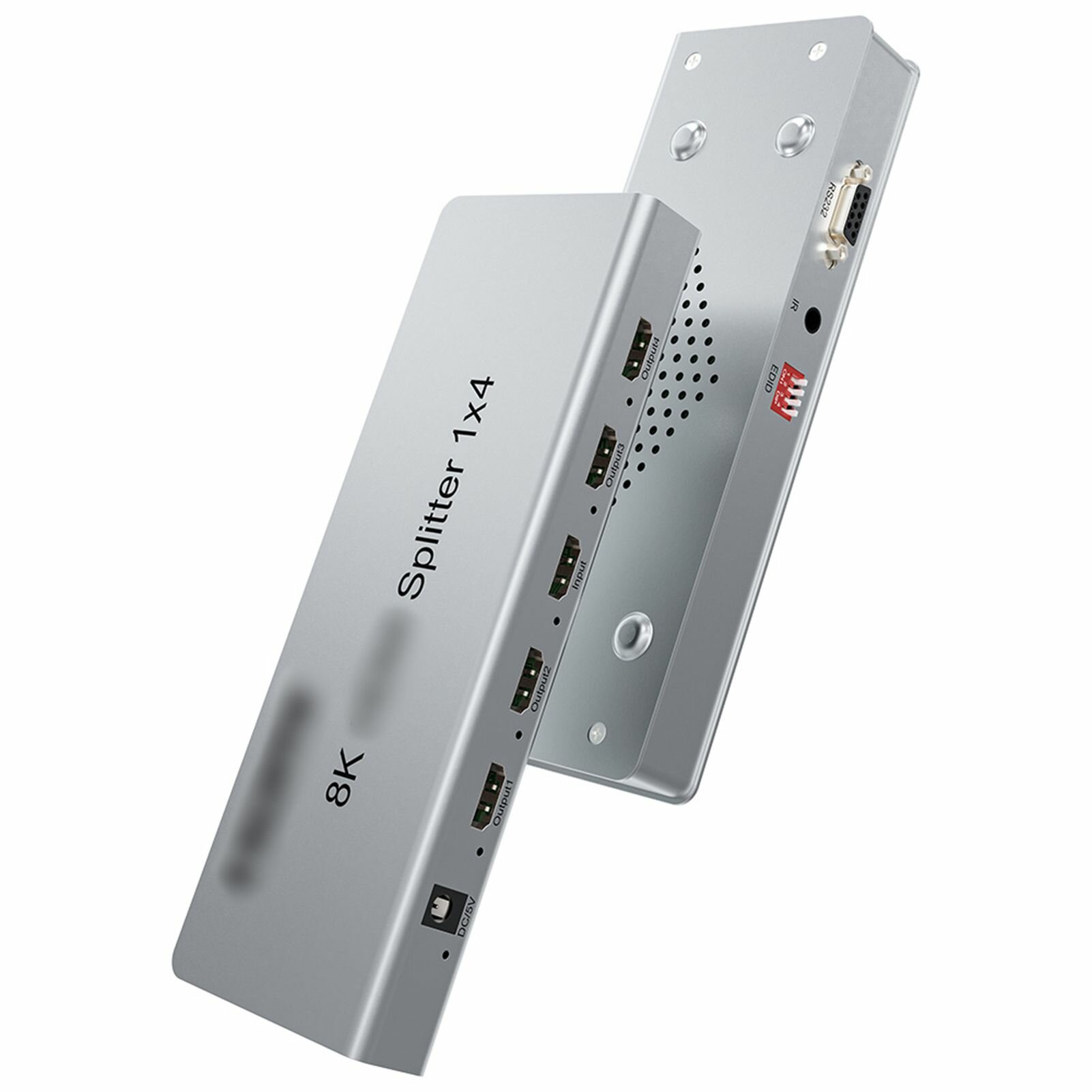 Переключатель HDMI 2.1 1x4, 8K 60 Гц, 4K 120 Гц, HDCP 2.3