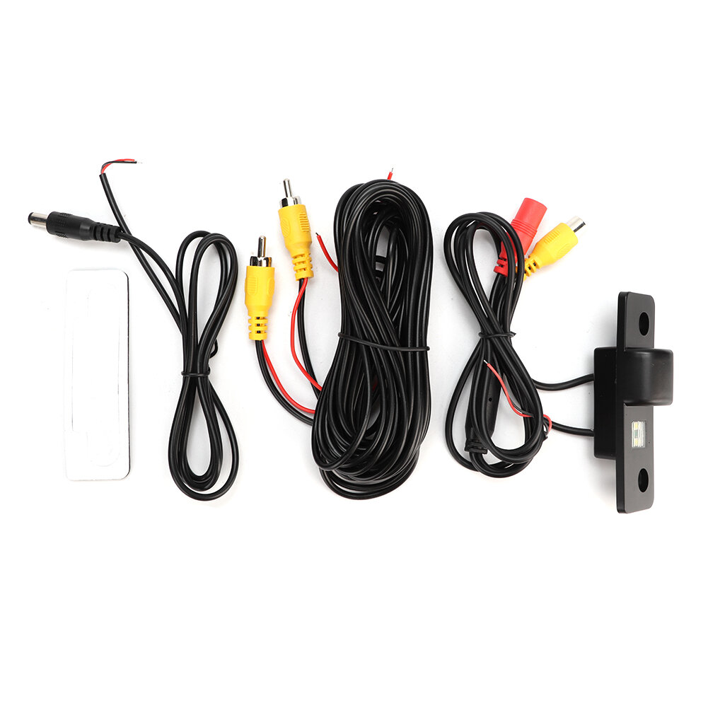 Водонепроницаемая камера заднего вида HD 170° с ночным видением, монитор для парковочной системы автомобиля, совместимая с моделями Skoda Octavia