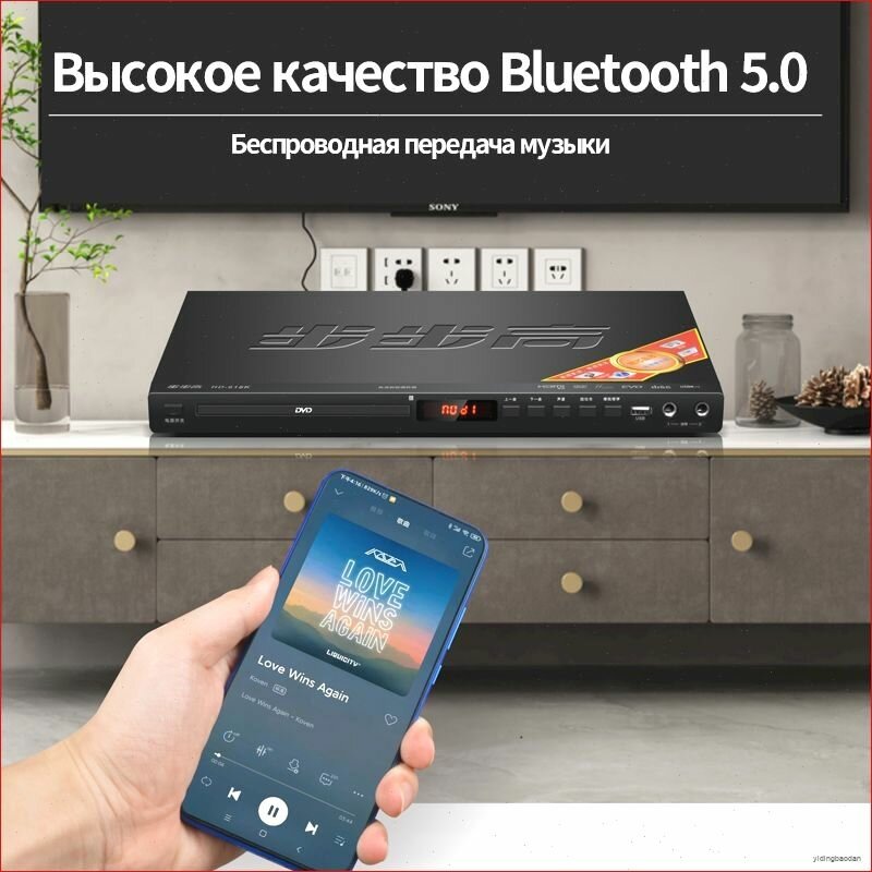 BBK-HD618K DVD-плеер HDMI TV , домашний стереопроигрыватель компакт-дисков