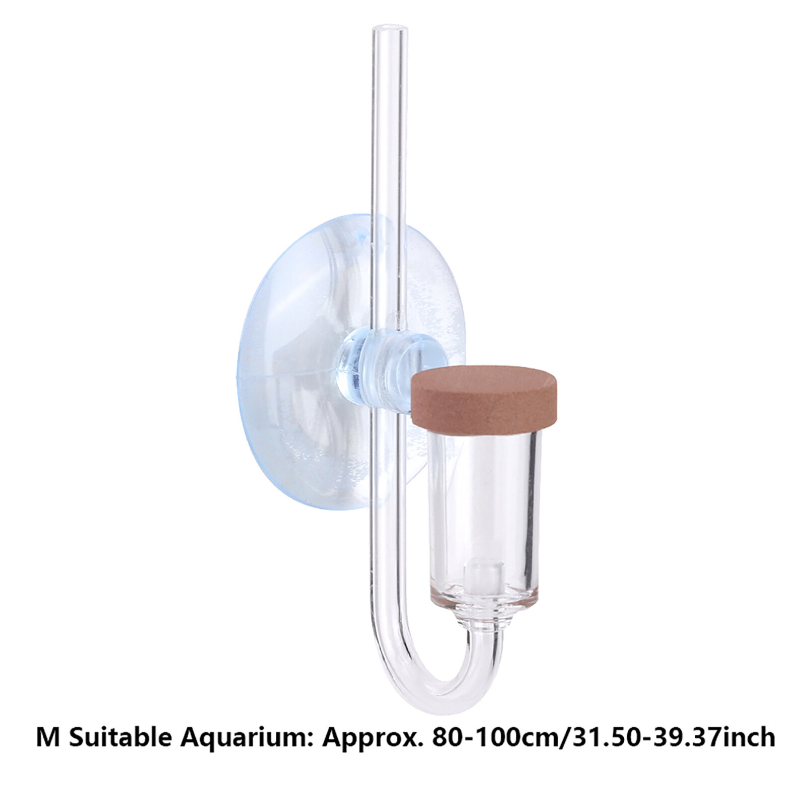 Акриловый аквариум, прозрачный счетчик пузырьков углекислого газа, рафинер, аквариум, водные растения, распылитель CO2, диффузорM