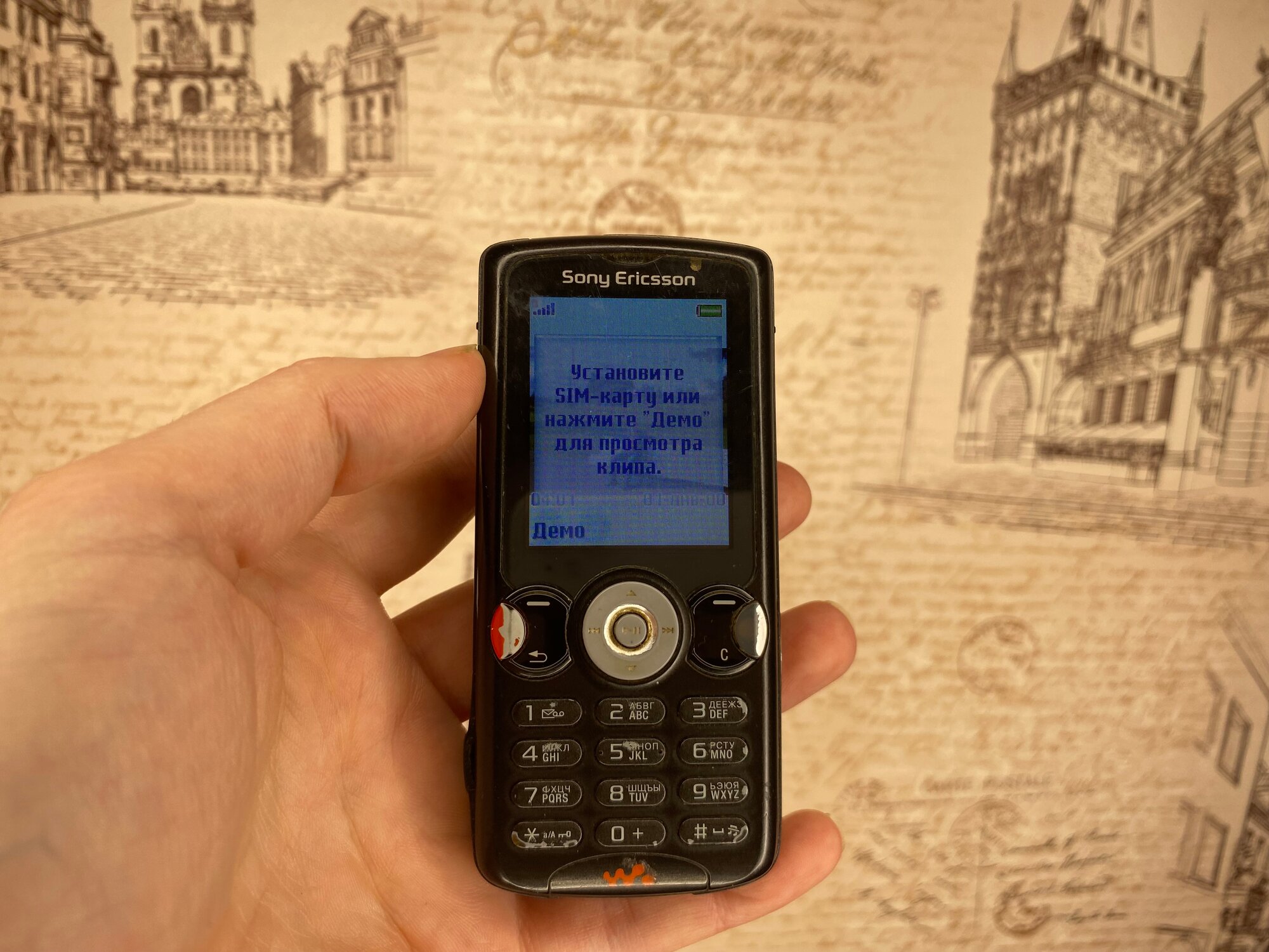 Sony Ericsson W880i Оригинальный Б/У Retro Mania дарит ностальгию, Ретро телефон
