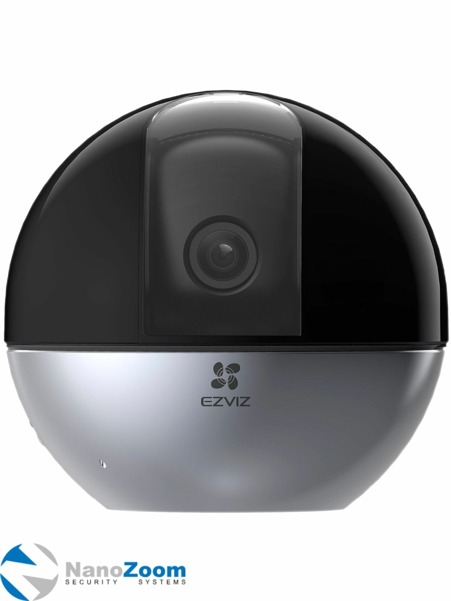 Ezviz CS-E6 5Мп 4 мм - камера видеонаблюдения WiFi для дома поворотная, умная домашняя цифровая IP видеокамера с ИК подсветкой, 2880x1620 3K