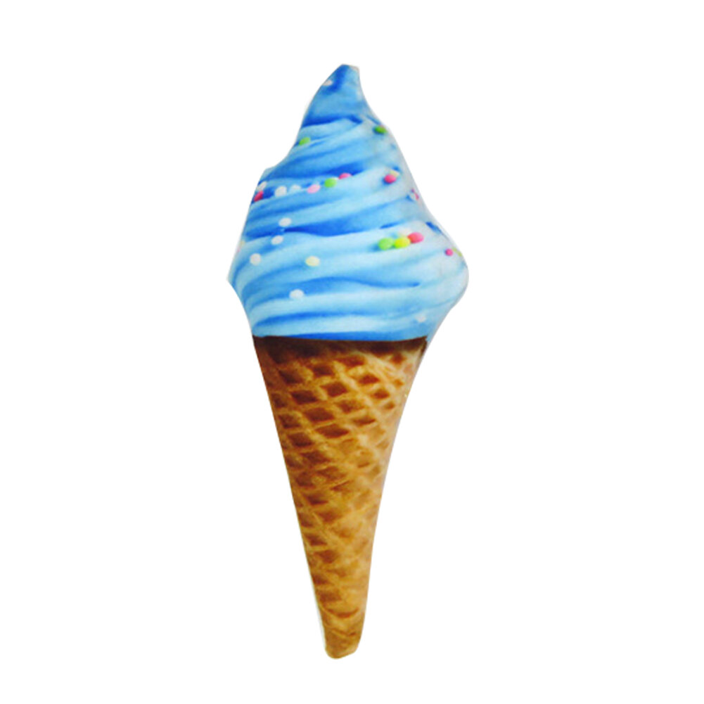 Мягкая игрушка для собак, имитация десерта, мороженого, жевательная игрушка с пищащими игрушками (плюшевая игрушка в виде черничного кота)