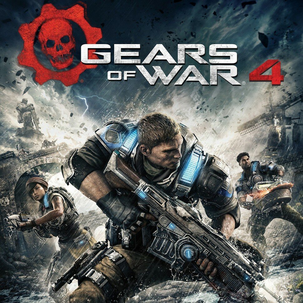 Игра Gears of War 4 Xbox One, Xbox Series S, Xbox Series X цифровой ключ