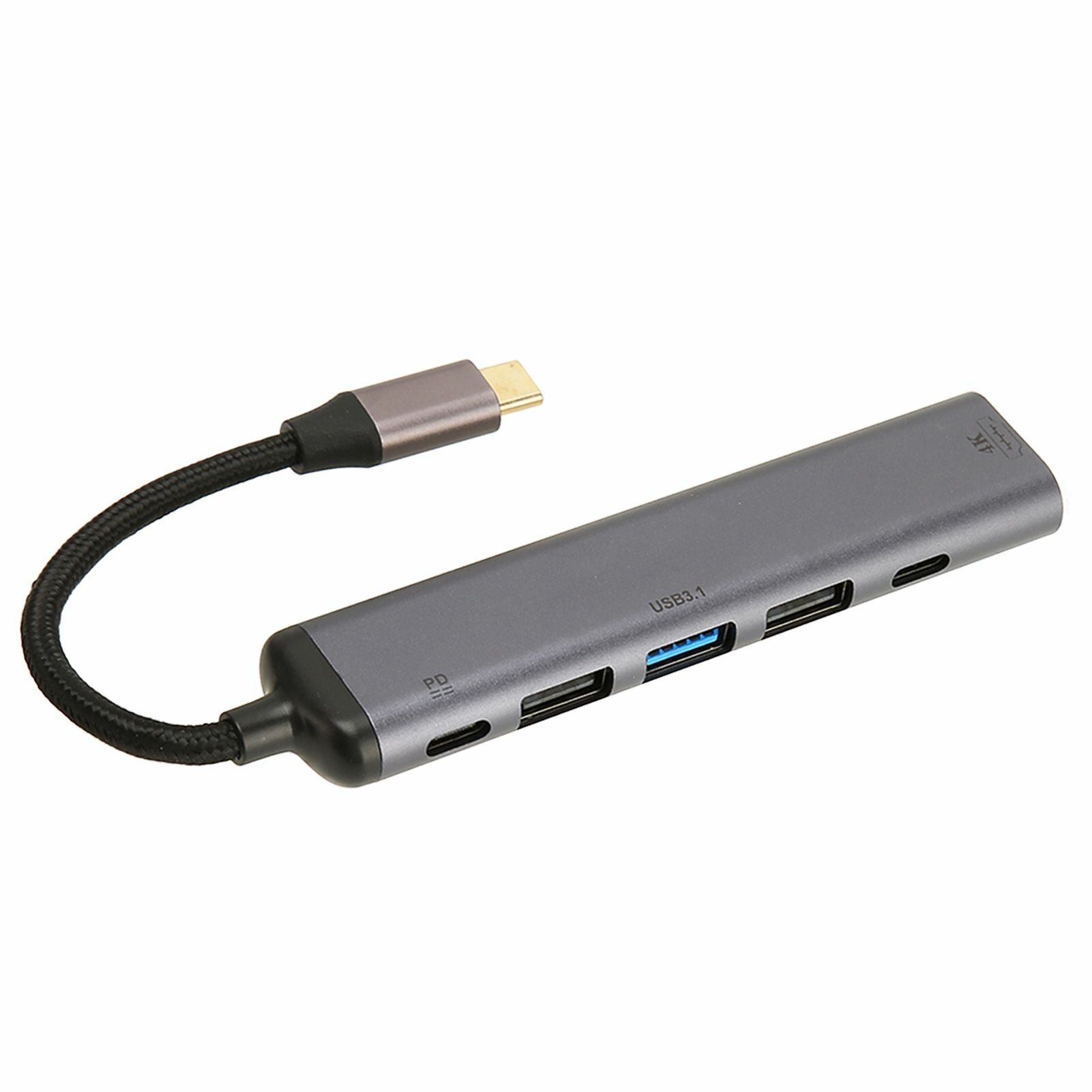 Док-станция USB C 7-в-1, 100 Вт, 4K, для ноутбука