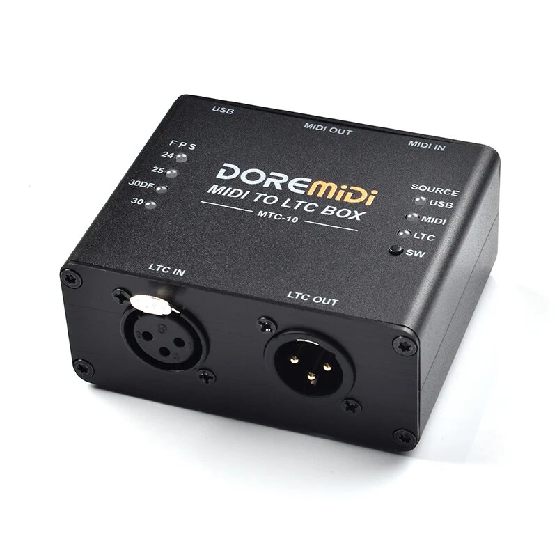 DoreMiDi MTC-10 MIDI-LTC Box