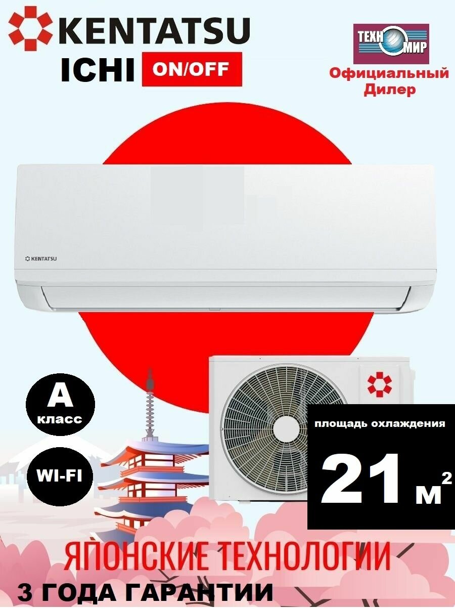 Сплит-система KENTATSU KSGI21/KSRI21HFRNI