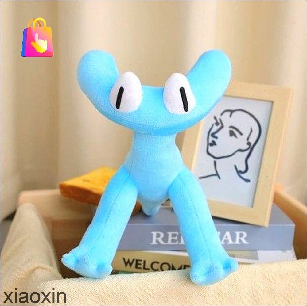 Мягкая игрушка антистресс радужные друзья 2 роблокс из игры Roblox rainbow friends, Голубой Циан