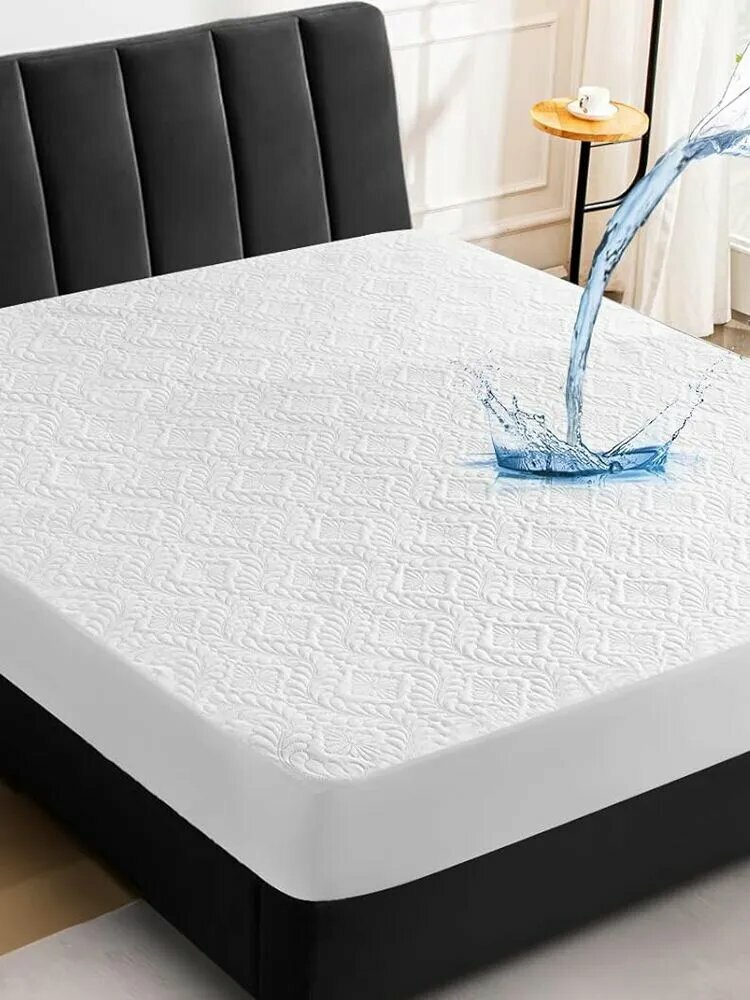 IKEA Наматрасник 160x200х30см белый