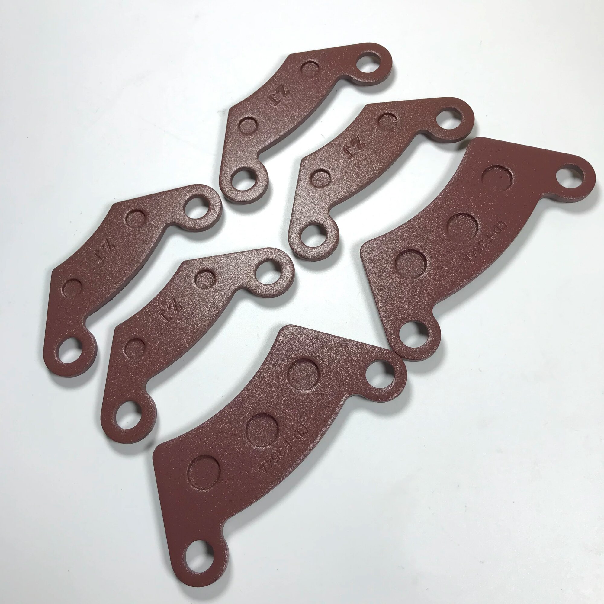 6 шт. передние и задние тормозные колодки 300B для Buyang Feishen JCL Stels D300 G300 H300 260CC 300CC Запчасти для квадроциклов