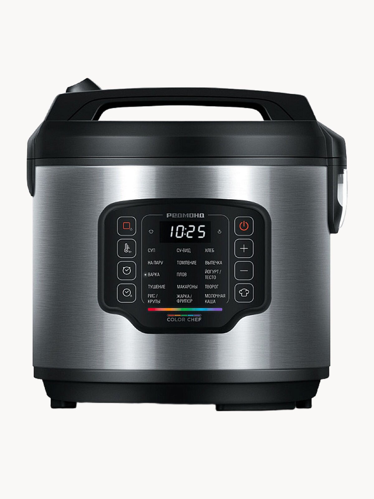 Мультиварка редмонд MC108, сенсорное управление, 17 автопрограмм, программа мультиповар, антипригарная чаша, 5л, 860 Вт