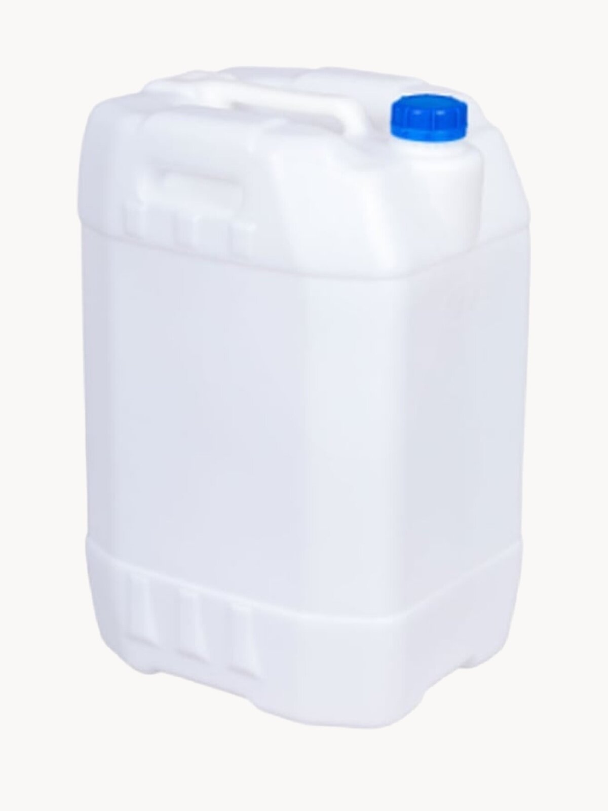 Канистра пищевая Альтернатива «Бочонок», объём 50 л, пластик, белая