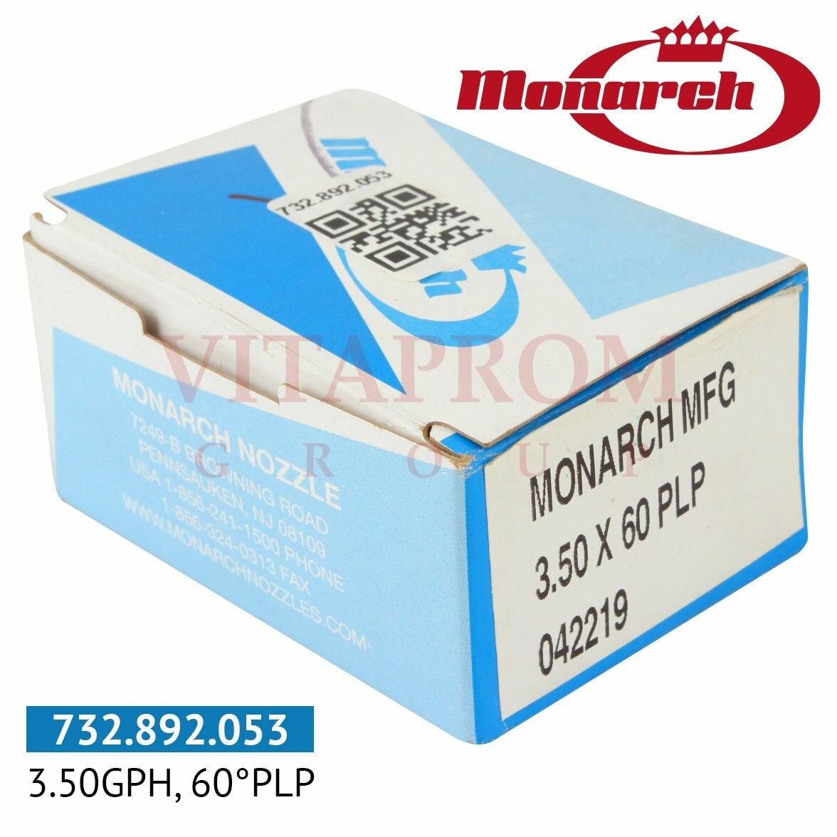 Форсунка Monarch 3.50GPH, 60PLP — фото 1