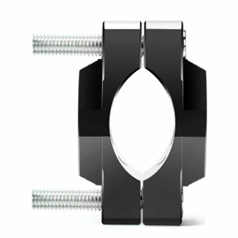 Кронштейн крепления фары для мотоцикла (32-54мм), Черный - Внутренний диаметр 42 ММ