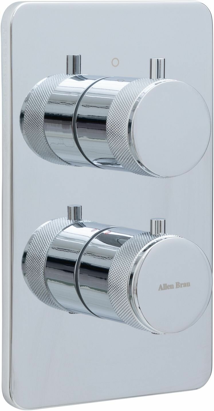 Смеситель для душа Allen Brau Priority 5. QG31PW11KZ3-VX00VA (с внутренней частью, 1 выход) хром