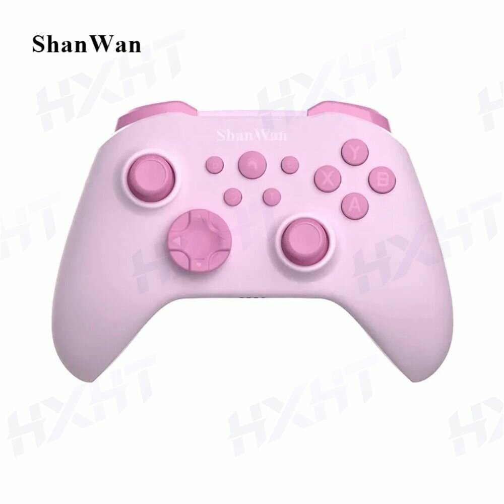 ShanWan Q34P Беспроводной Игровой Геймпада С Джойстиком И Триггером Для Switch/PC/iOS/PS4/Android С Двумя Вибрационными Моторами