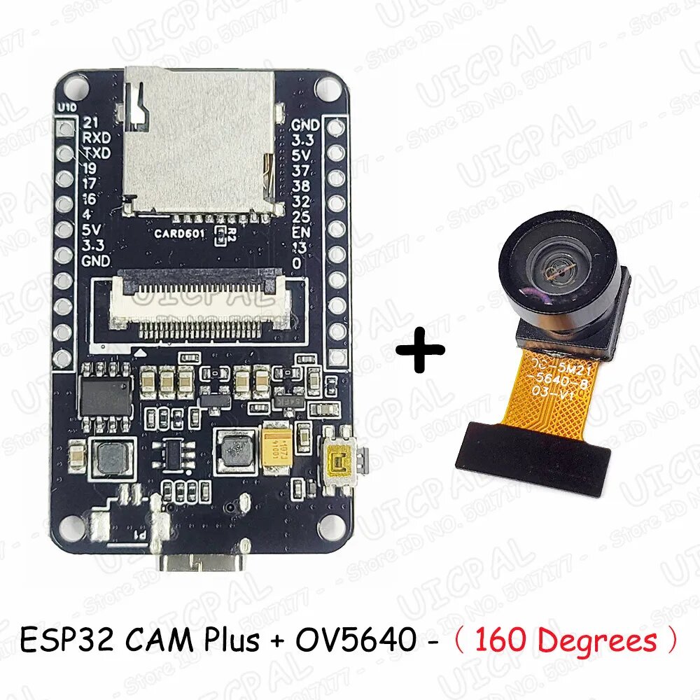 UICPAL OV5640 ESP32 CAM Модуль камеры