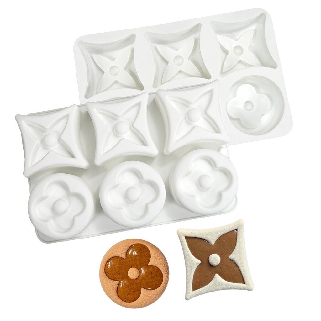 Формы для выпечки Пищевых Вафель Безопасны Для Духовки Микроволновой Печи Посудомоечной машины