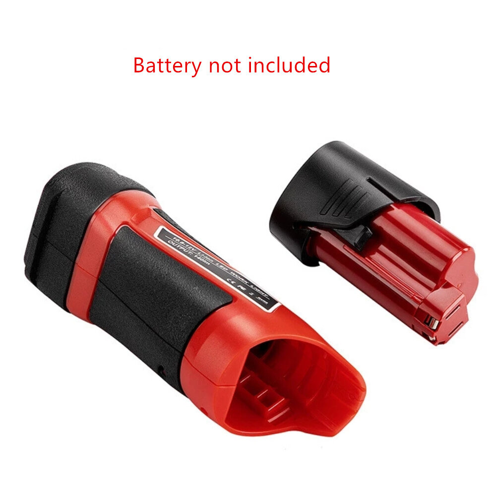 Портативный Светодиодный Рабочий Фонарь Для Milwaukee 12V M12 С Литий-Ионным Аккумулятором, Лампа-Фонарик