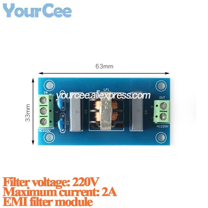 EMI фильтр Your Cee 220V 2A