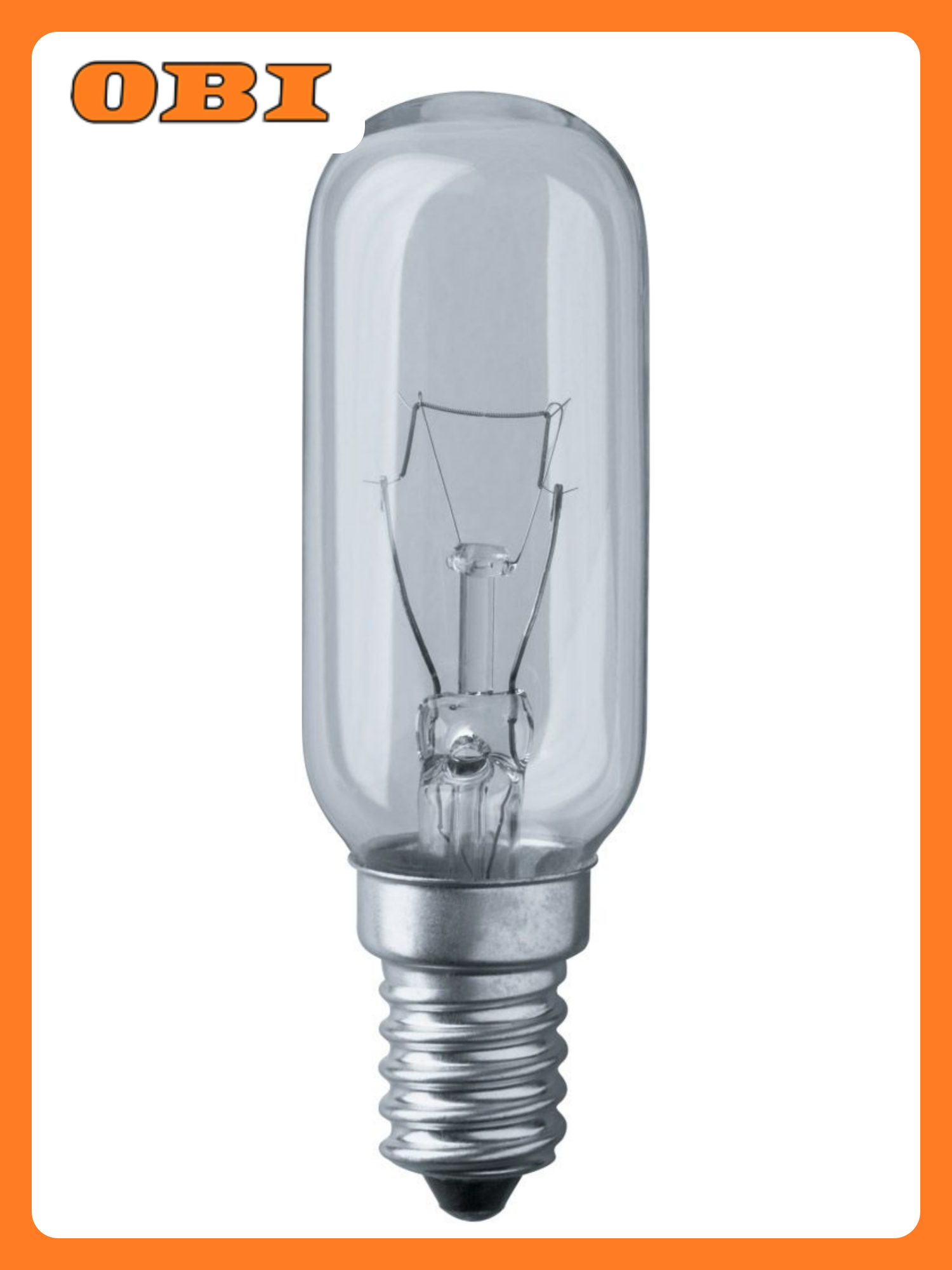 Лампа Navigator NI-T25L, E14, 25Вт, 160лм, 2700К, бесцветная, 87мм