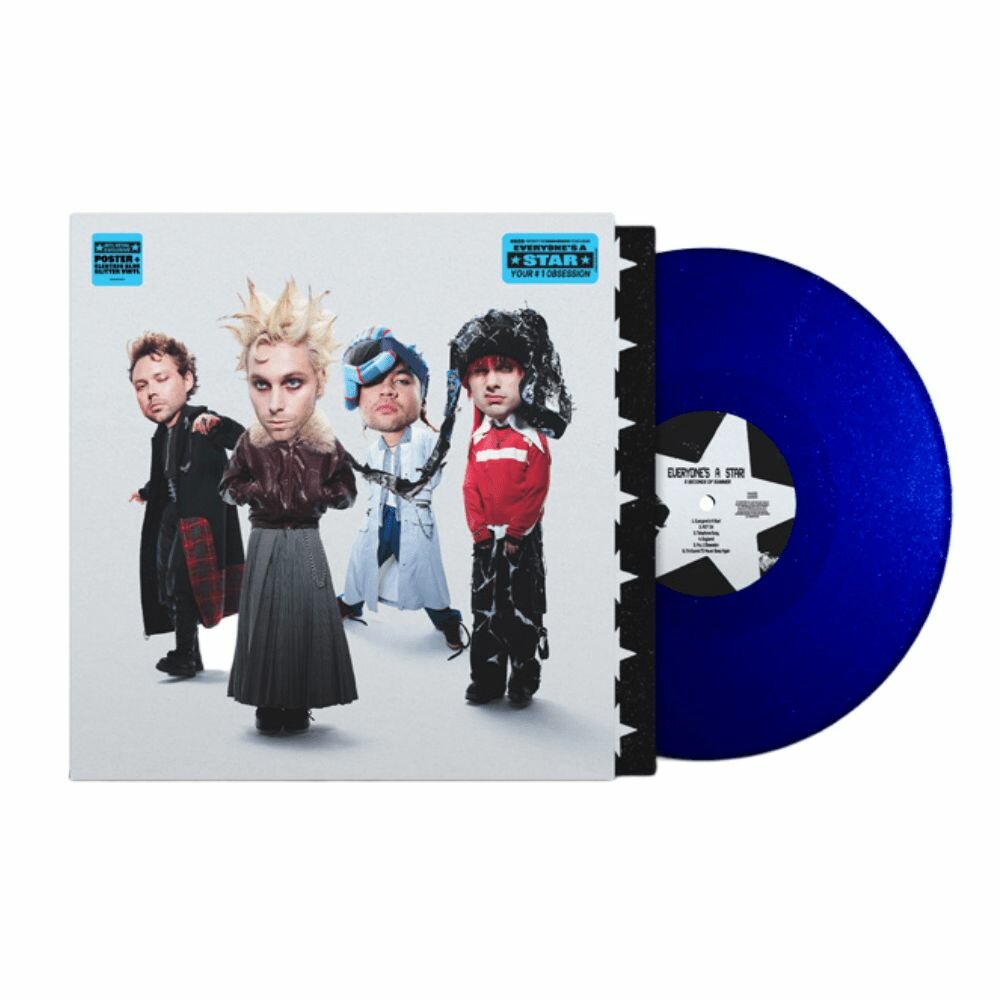 Виниловая пластинка 5 Seconds Of Summer - Everyone's A Star! /> Vinyl, LP, Album, Electric Blue Glitter