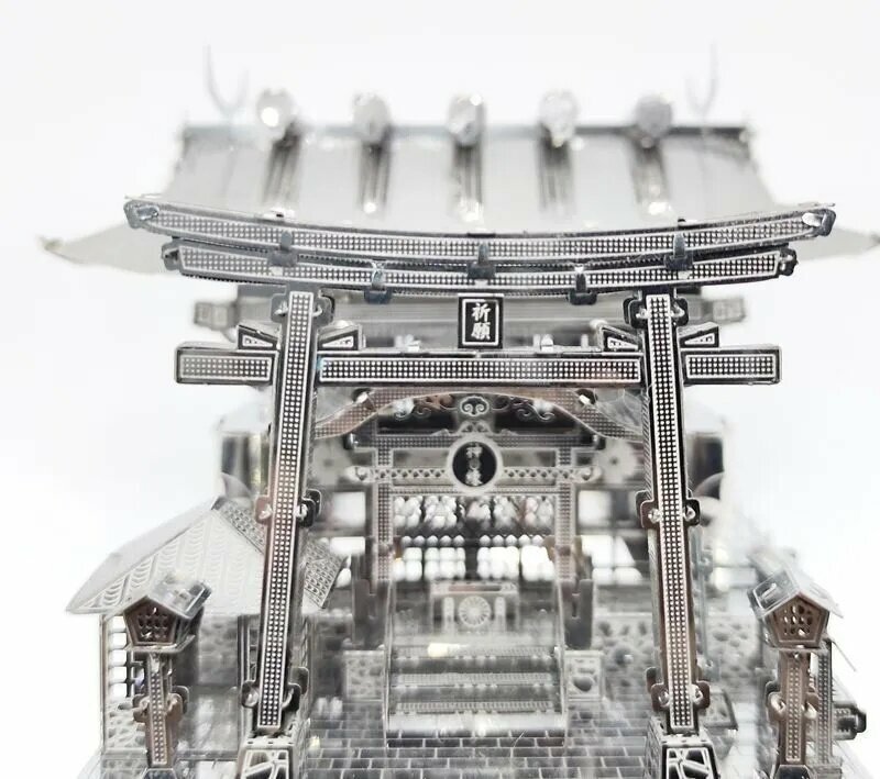 3D Металлическая головоломка Взрослые DIY игрушки /Благородный храм