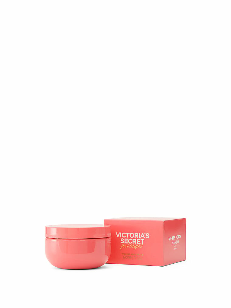 Victoria's Secret скраб для тела Whipped Body Scrub, White Peach Mango