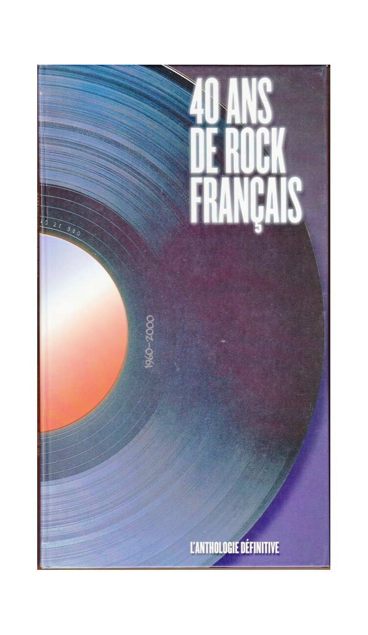 Диск 40 ans de rock francais (4 CD)