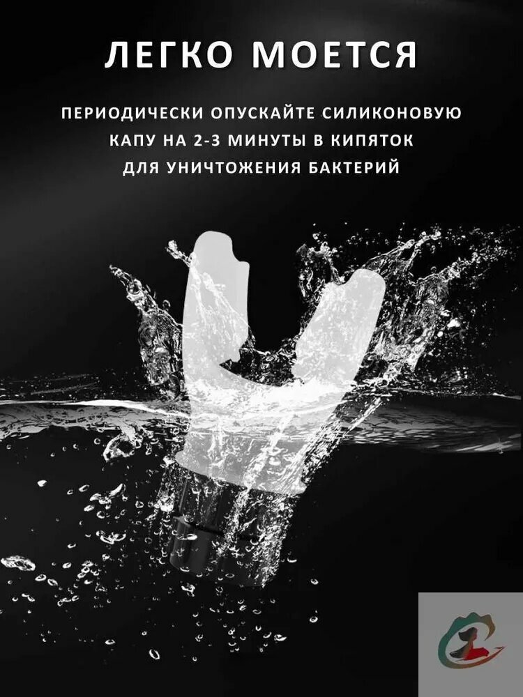 Мини-тренажер (эспандер) черный, компактный для рук и пальцев, с фильтром — фото 1