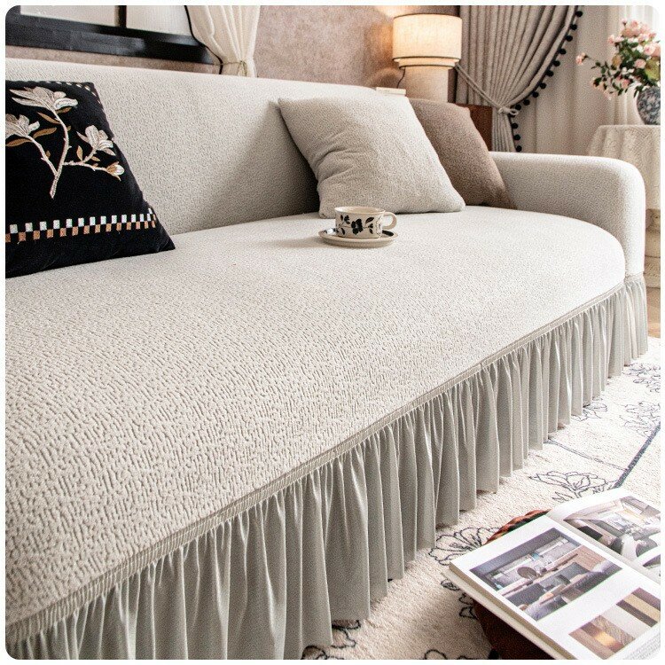 Винтажный высококачественный чехол для дивана, полное покрытие, универсальный, плюшевый, зимний, утолщенный, устойчивый к кошкам, новый чехол для дивана 2026 года