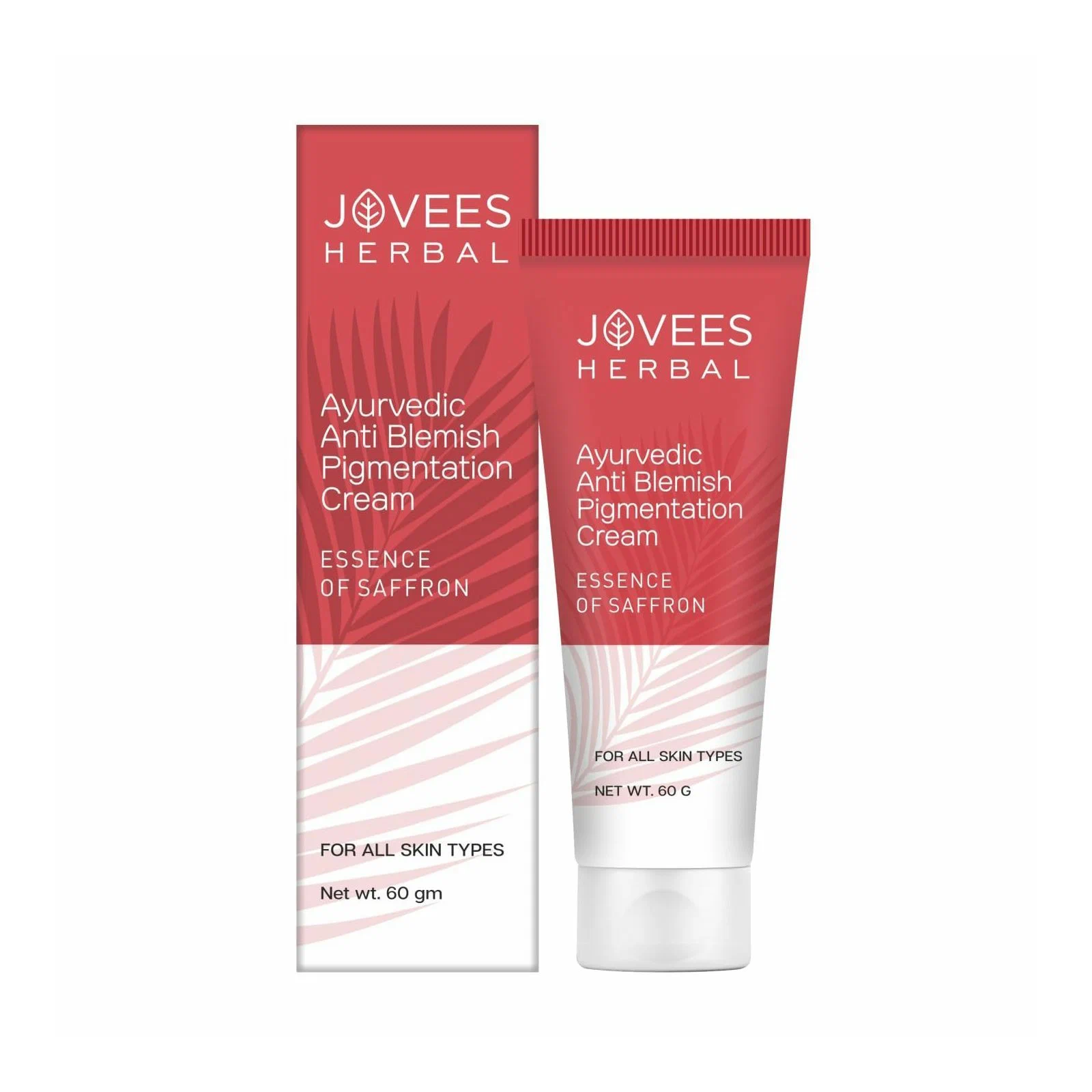 Крем против пигментации с шафраном , Джовис / Jovees Anti Blemish Pigmentation Cream with the Essence of Saffron, 60 гр