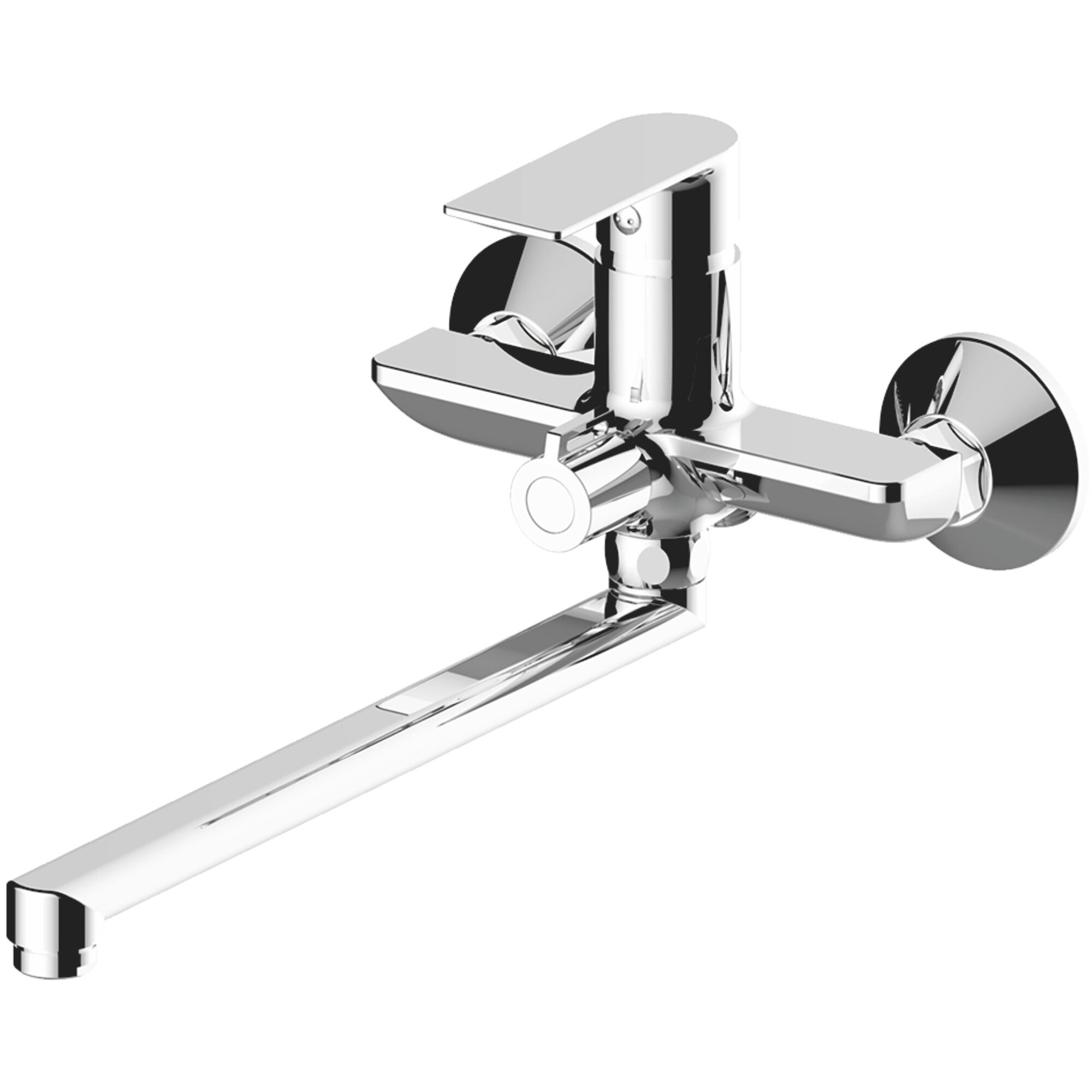 Смеситель для ванны VITARTA VT.51.02.01 длинный излив хром