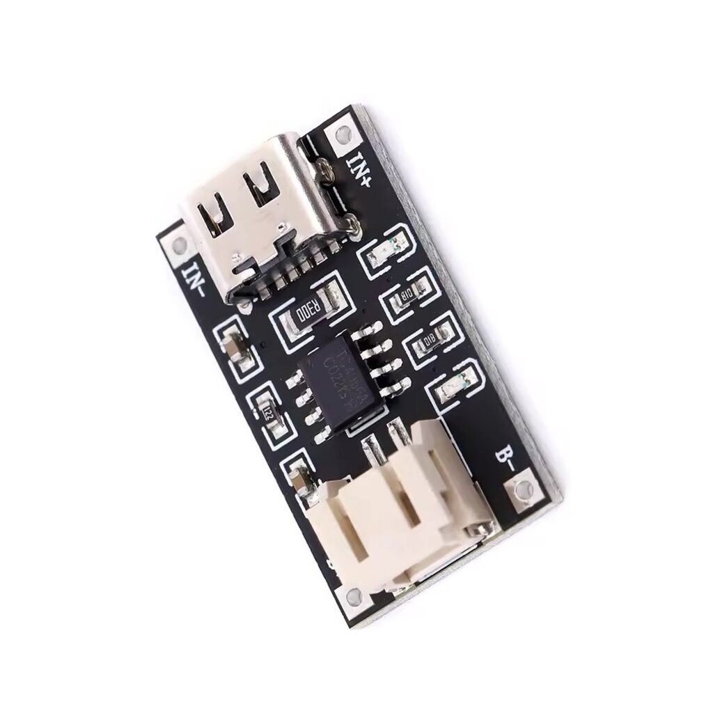 Зарядные платы USB Type C для литиевых аккумуляторов с автоматическим отключением питания, светодиодные индикаторы заряда, Модуль зарядки аккумуляторов